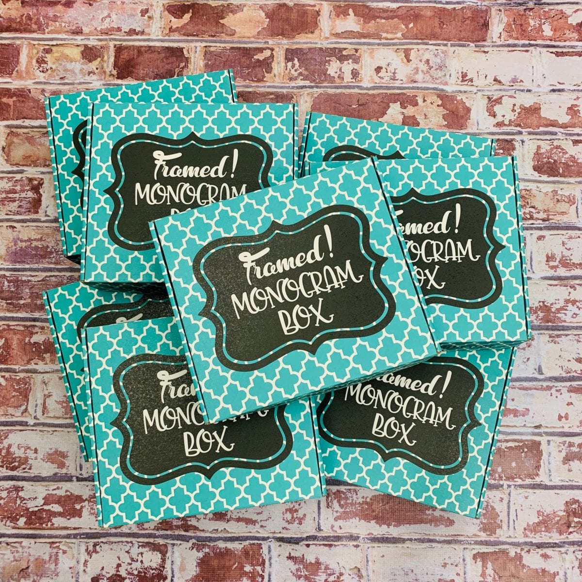 The Monogram Box™ | Framed!