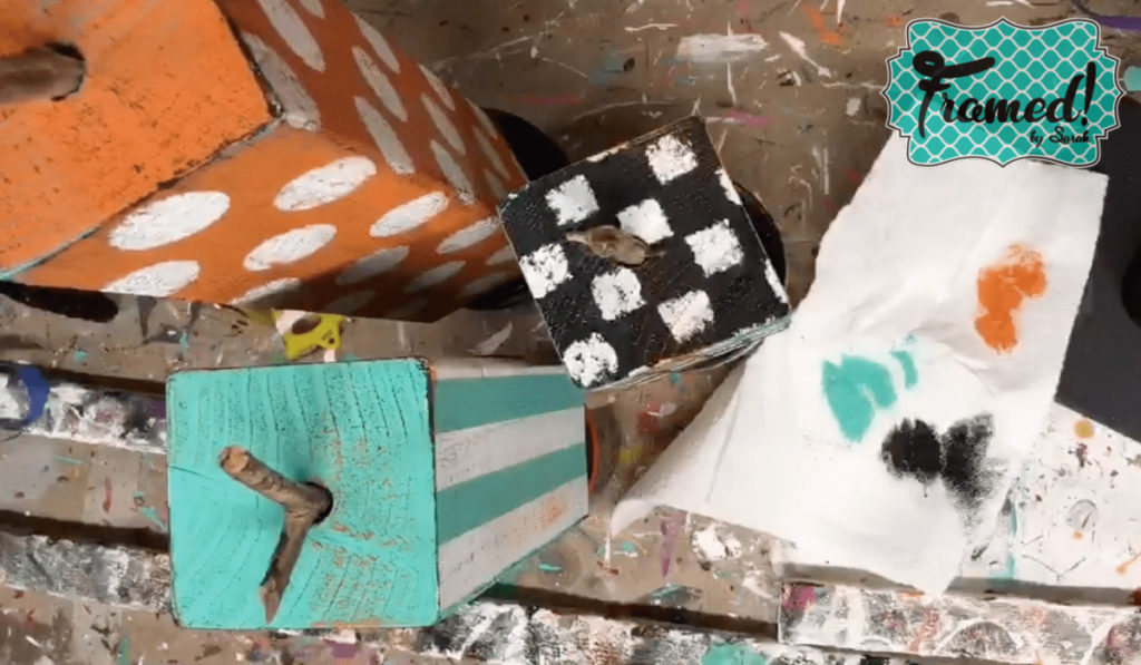 DIY Pumpkin Block Trio