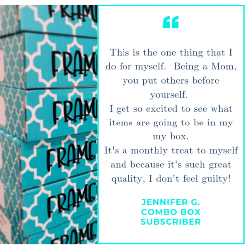 Monthly Monogram Box Subscription | Framed! by Sarah