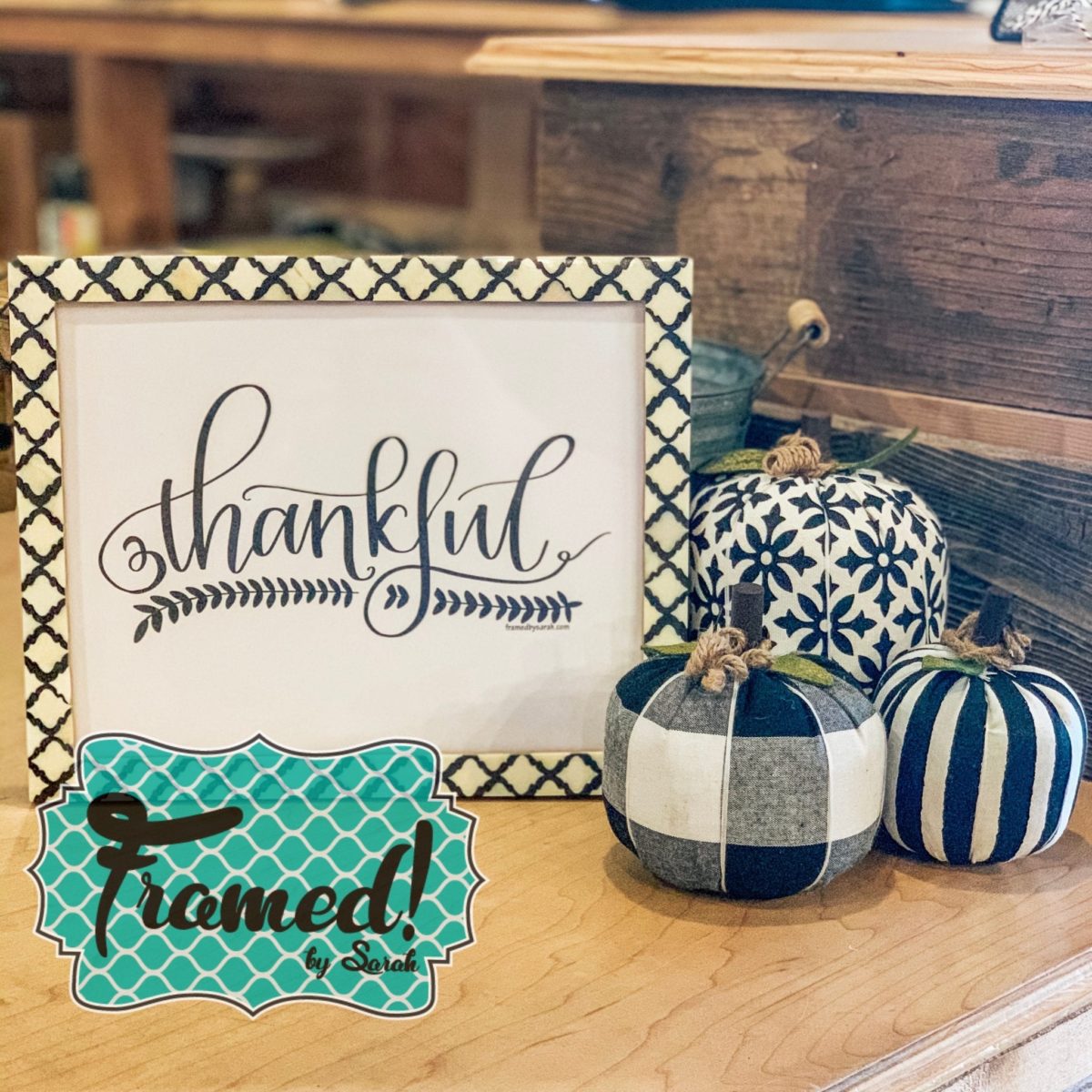 November Monogram Box Reveal – Framed!