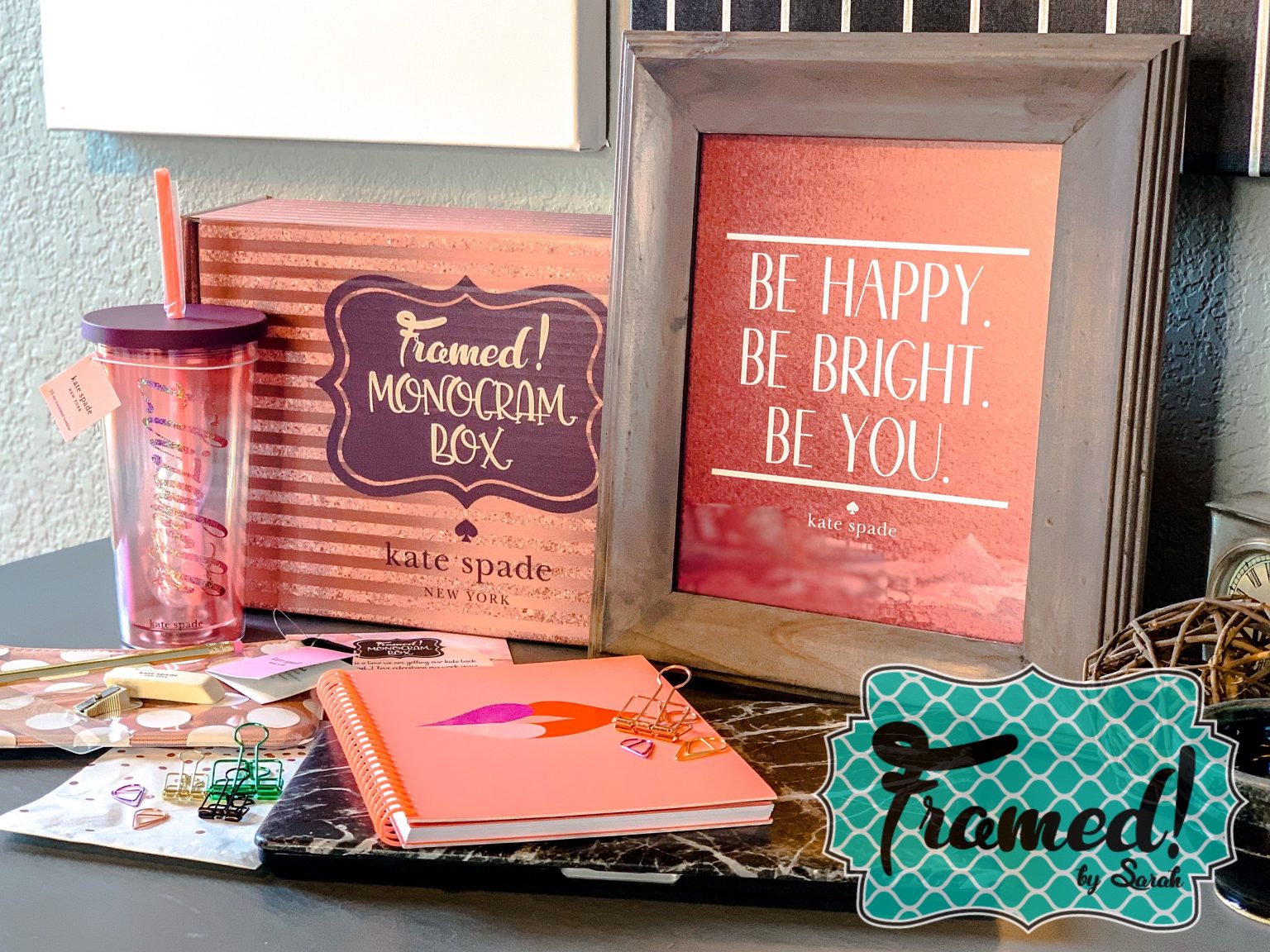 Limited Edition Kate Spade Monogram Box Reveal