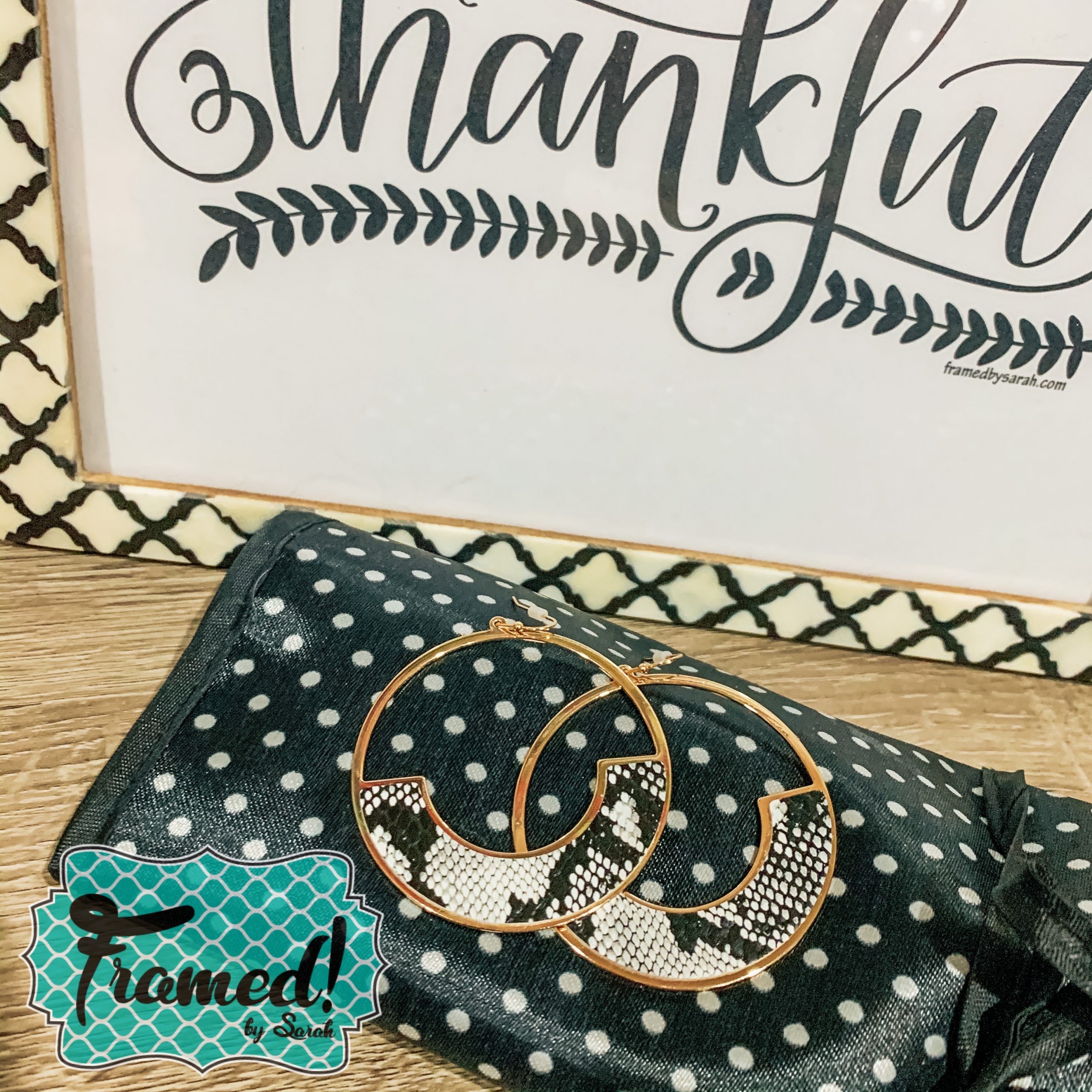 Slithering into Fall – October Monogram Box Reveal – Framed!