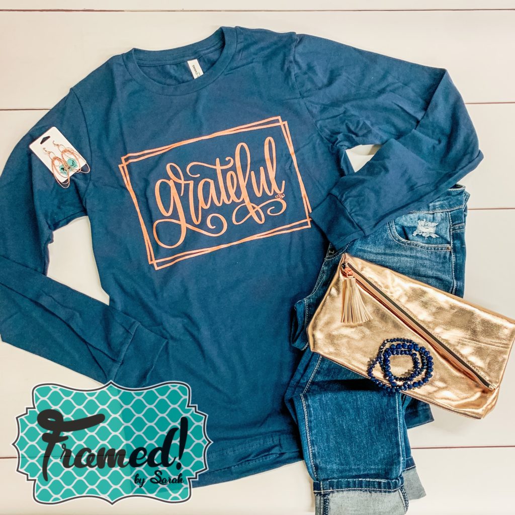 Thankful and Grateful- November Monogram Box Reveal – Framed!