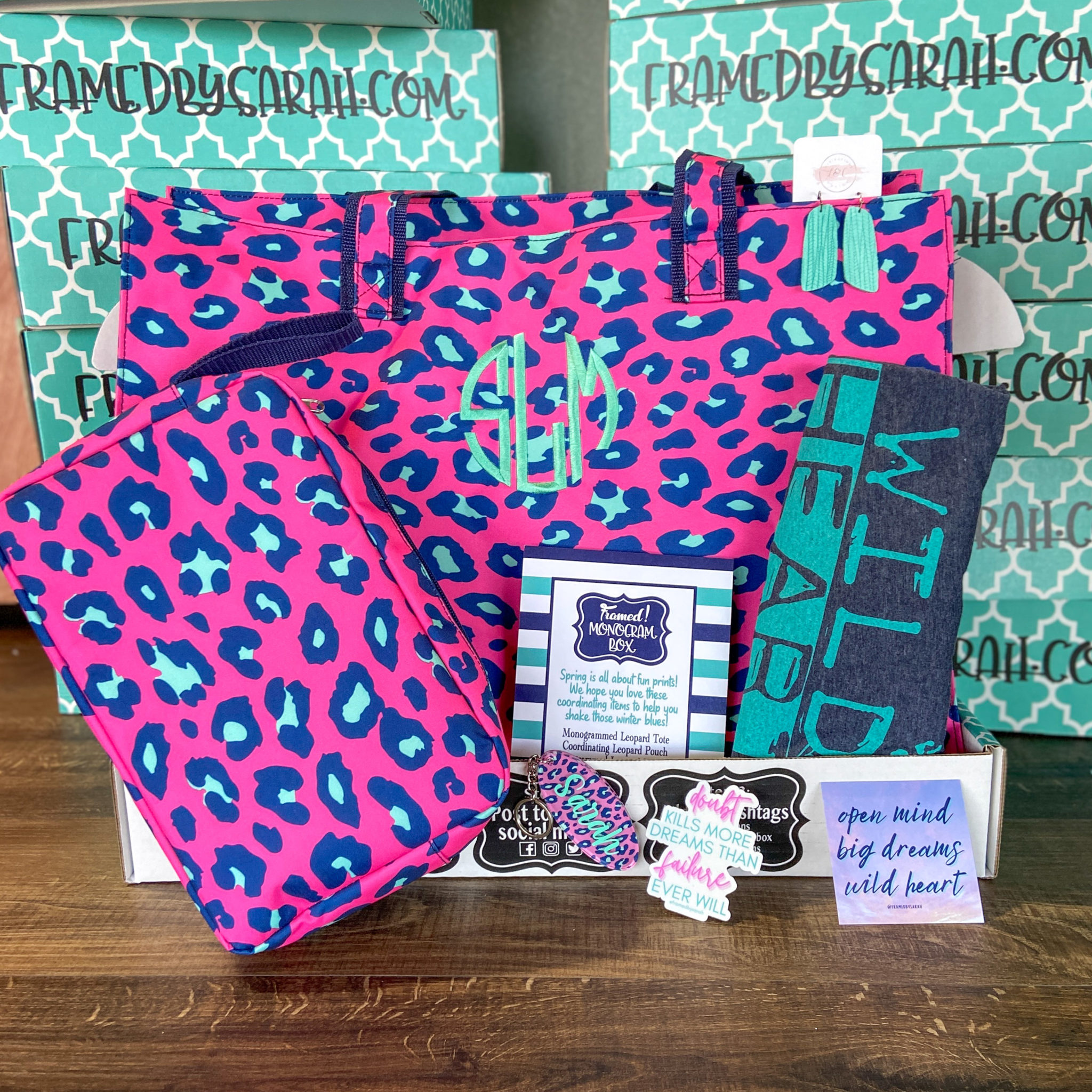Monthly Monogram Box Subscription | Framed! by Sarah