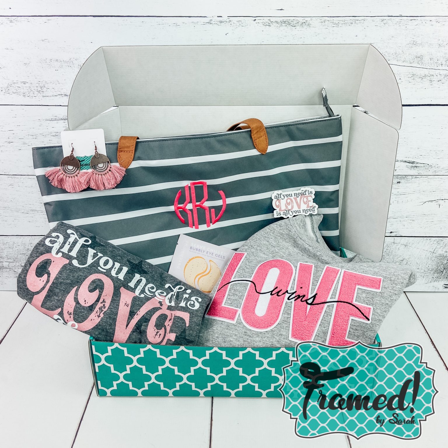Monthly Monogram Box Subscription | Framed! by Sarah