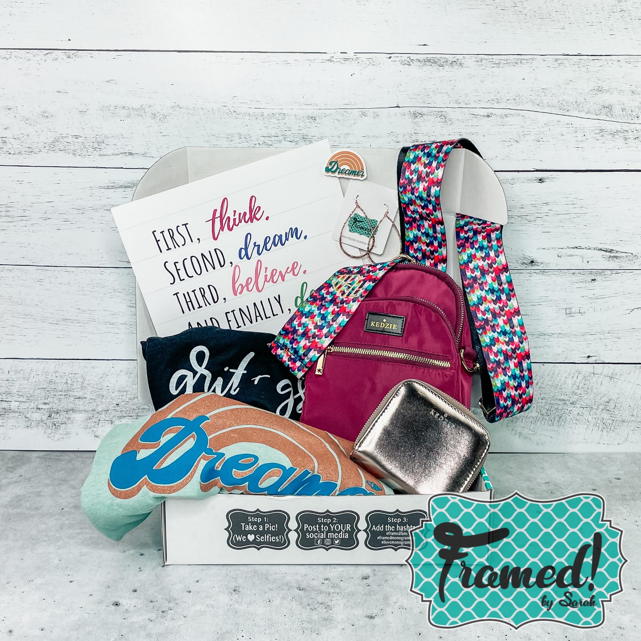 Framed! by Sarah | Monthly Subscription Box, Monogrammed Gifts & More