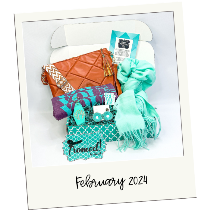 The Monogram Box™ | Framed!