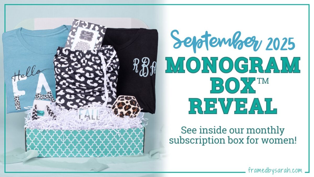 Hello, Fall! • September 2025 Monogram Box